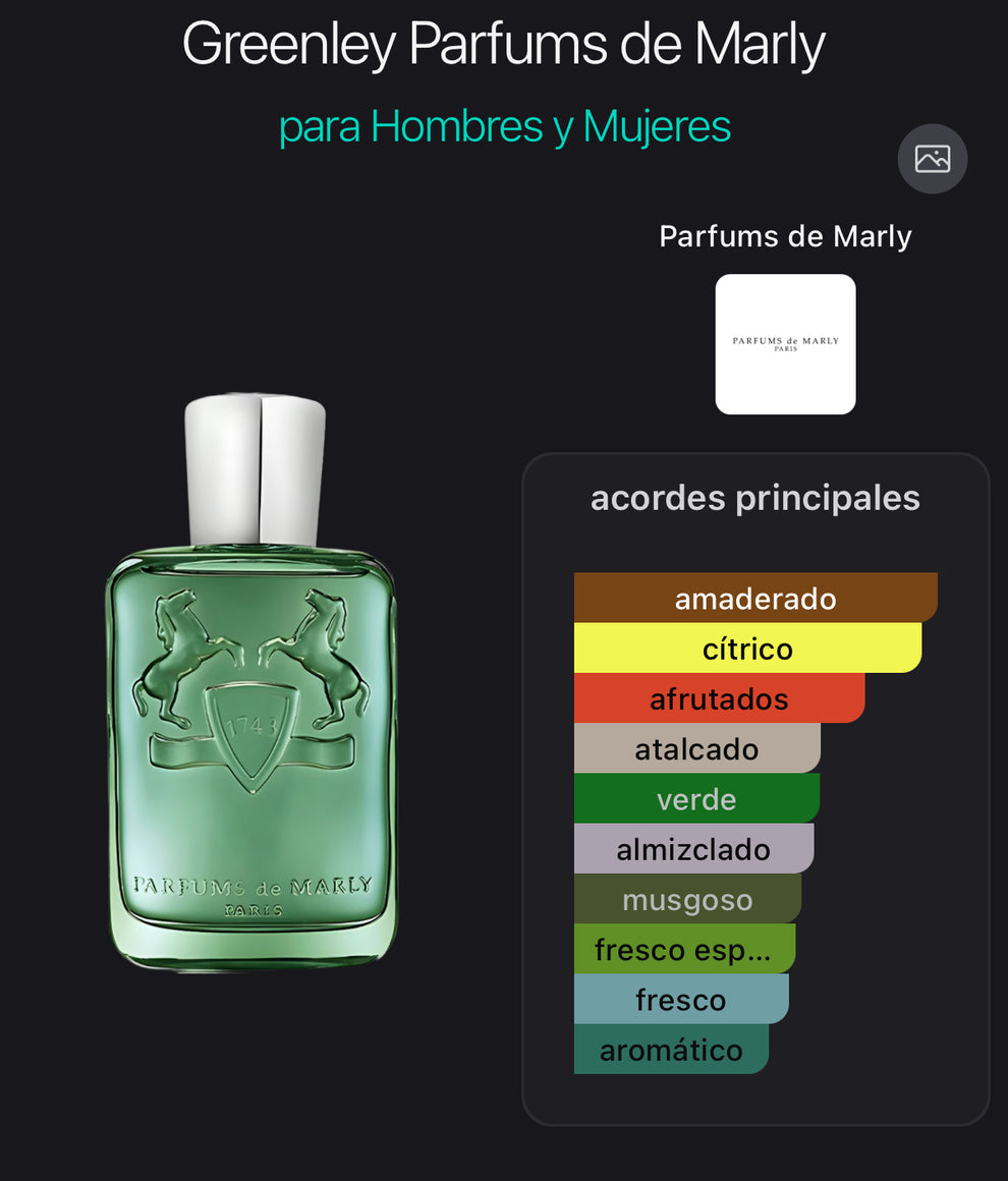 Greenley Parfums de Marly Eau de Parfum – Perfumes Robols